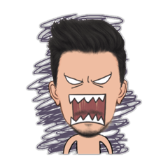 Angry BT_20211018112930 – LINE stickers | LINE STORE