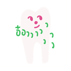 tooth 001 | Yabe-LINE貼圖代購 | 台灣No.1，最便宜高效率的代購網