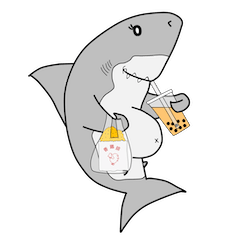 Lady shark - LINE スタンプ | LINE STORE