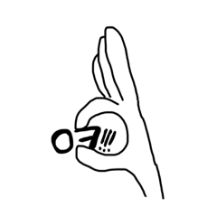 hands swag - Stiker LINE | LINE STORE