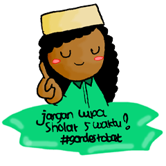 Gondes dapat Hidayah - Stiker LINE | LINE STORE