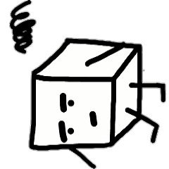 Boring Cube - LINE スタンプ | LINE STORE