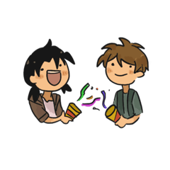 Chibi buddies – LINE stickers | LINE STORE