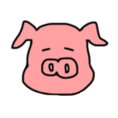 Lethargic pigs – LINE stickers | LINE STORE