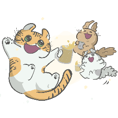 Yabee - 2022 Happy New Year with Huche - LINE スタンプ | LINE STORE