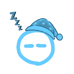 Blue ball.1 – LINE stickers | LINE STORE