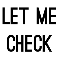 From English 23 (Let me check) – LINE stickers | LINE STORE