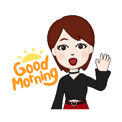 Hello Nancy 1 - LINE スタンプ | LINE STORE