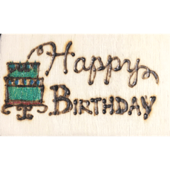 Wood burning words – LINE貼圖 | LINE STORE