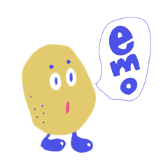 emo potato | Yabe-LINE貼圖代購 | 台灣No.1，最便宜高效率的代購網