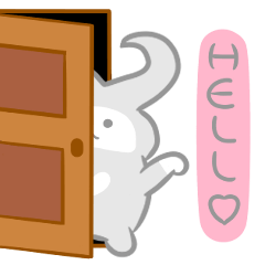 Put Chai Rabbit - First debut - LINE スタンプ | LINE STORE
