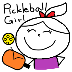 Pickleball Girl – LINE貼圖 | LINE STORE
