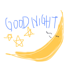 GOOD NIGHT :)) - LINE スタンプ | LINE STORE