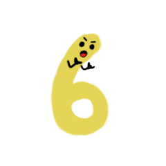 Cute funny numbers - Stiker LINE | LINE STORE