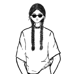 snippy girl - LINE スタンプ | LINE STORE