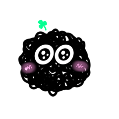 Brightness black – LINE stickers | LINE STORE