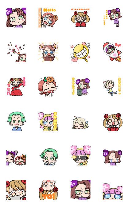 【スタンプ無料GET!】 Flower Lolita 2｜ Stampick! （スタンピック）