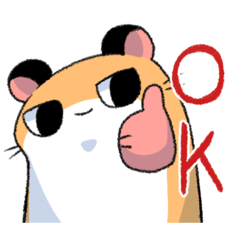 hamster stamp everyday - Stiker LINE | LINE STORE