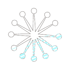 Colorful SNOW_3_76 - LINE スタンプ | LINE STORE