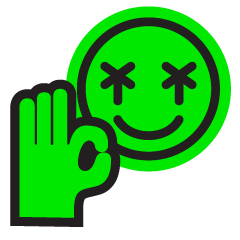 Badass cool green - LINE スタンプ | LINE STORE