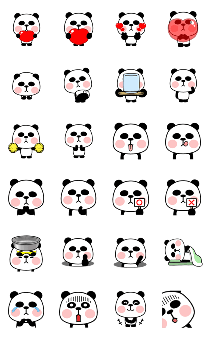 【スタンプ無料GET!】 Normal panda 2022｜ Stampick! （スタンピック）