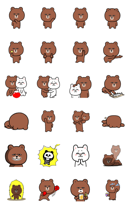 【スタンプ無料GET!】 bear with bad eyes 2022｜ Stampick! （スタンピック）