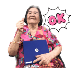 My lovely Grandmaaaa – สติกเกอร์ LINE | LINE STORE