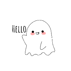 Cute Boo Ghost – Stickers LINE | LINE STORE
