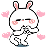 HyperRabbit : King Of Dance 3 – LINE stickers | LINE STORE