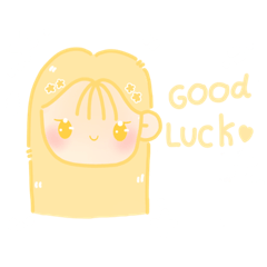 Yellow stickers girls - LINE スタンプ | LINE STORE