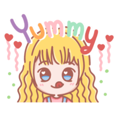 Charlotte: Hello friends - LINE スタンプ | LINE STORE