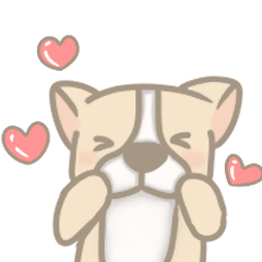 Wacky Chubby dog - LINE スタンプ | LINE STORE