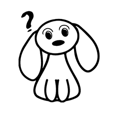 lazy white doggo (Revision) - LINE スタンプ | LINE STORE