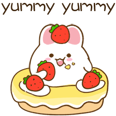 Bunny DURI wants Yummy Food (EN) - line2me