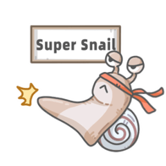 Super Snail - LINE スタンプ | LINE STORE