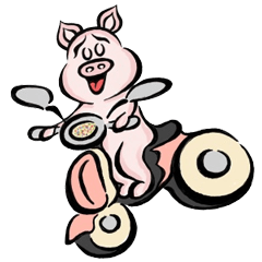 16 pigs stickers | Yabe-LINE貼圖代購 | 台灣No.1，最便宜高效率的代購網