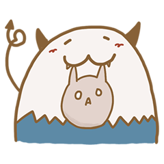 bronteroc and rabbit - LINE スタンプ | LINE STORE