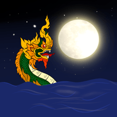 Naga snake – LINE stickers | LINE STORE
