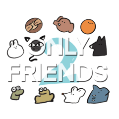 ONLY FRIENDS 2 – LINE貼圖 | LINE STORE