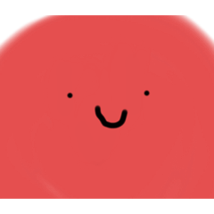 Cute red ball – LINE stickers | LINE STORE