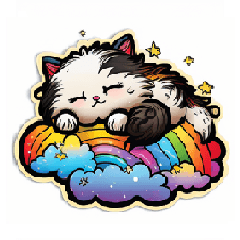Cute Munchkin Cat – Stickers LINE | LINE STORE