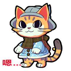 Jane Cat, and his good friend. Part 7 - LINE スタンプ | LINE STORE