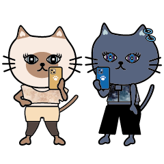 Trainee cat Muscle training 2 – LINE stickers | LINE STORE
