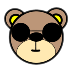 dizzy face of bear - LINE スタンプ | LINE STORE