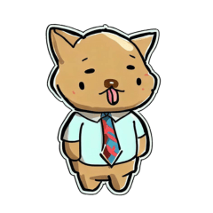 wage slave dogs - Part4 - LINE スタンプ | LINE STORE