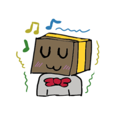 Sir Cardboard Box – LINE stickers | LINE STORE
