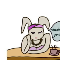 rabbit lin family3 – LINE stickers | LINE STORE