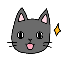 Black cat White – LINE stickers | LINE STORE