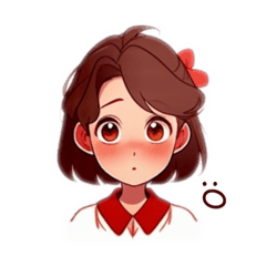 Hina Facial Expressions – LINE貼圖 | LINE STORE