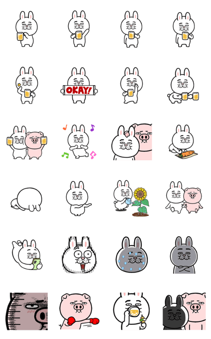 【スタンプ無料GET!】 animals with bad eyesight｜ Stampick! （スタンピック）